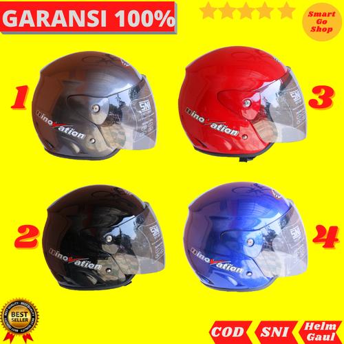 Jual Helm Motor Evolution Inovation Evolusion SNI Dewasa Half Face ...