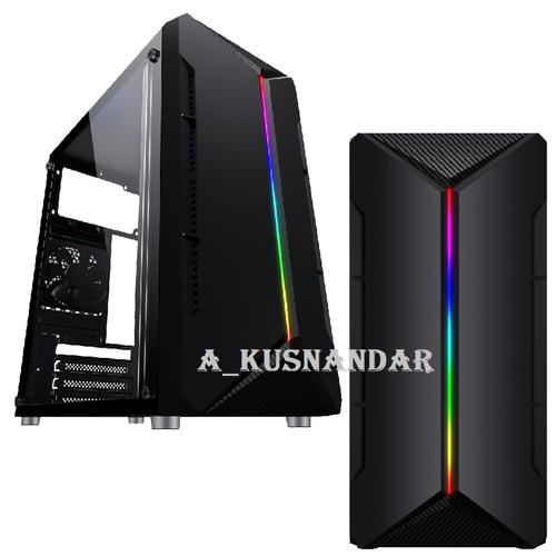 Jual CASING PC GAMING CASE INFINITY INF 03 RGB INCLUDE PSU POWER SUPPLY ...