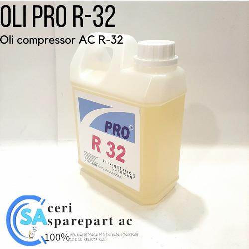 Jual R32 OLI PRO Compressor AC oil kompresor refrigrant 1liter ...