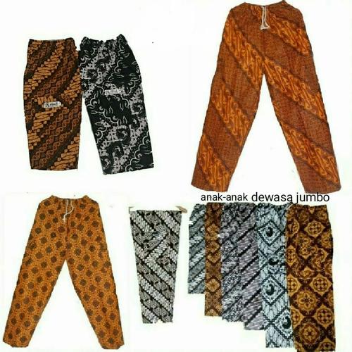 Jual CELANA BOIM BATIK ANAK USIA 2-11TH PRIA WANITA - 8-9 tahun, coklat ...