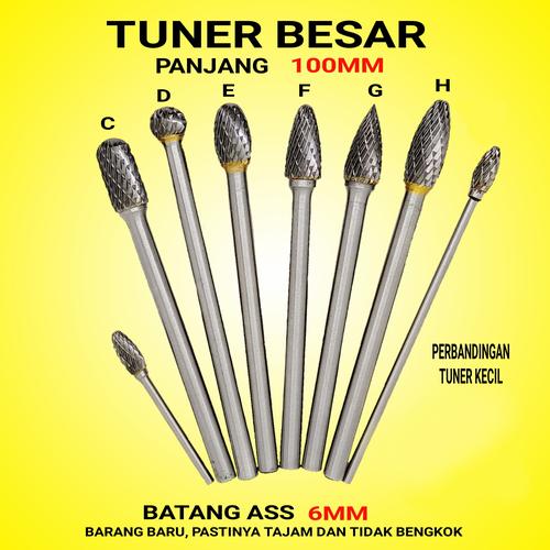Jual MATA BOR TUNER TUNNER CUNNER CUNER BESAR 6MM X 100MM FOREDOM 6X100 ...