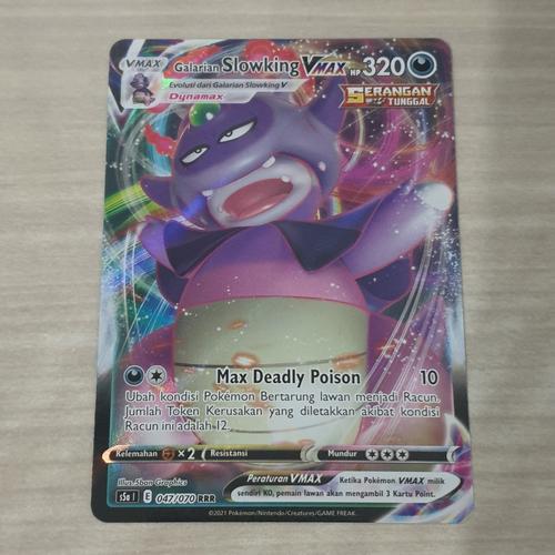 Jual Galarian Slowking VMAX RRR - Pokemon TCG Indonesia - Jakarta Utara ...
