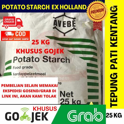 Jual Potato Starch Avebe KHUSUS GOSEND 25 KG IMPORT ex Holland/ Tepung ...
