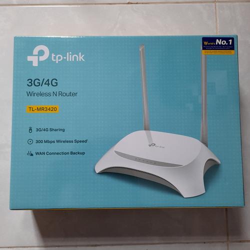 Jual TP Link Wireless Router TL-MR3420 3G/4G ( Belum termasuk Modem ...