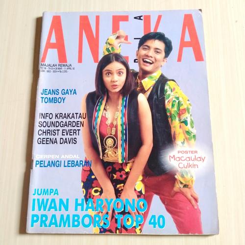 Jual Majalah ANEKA RIA YESS No.6 Mar 1993 SAFINA & FATUR JAVA JIVE ...