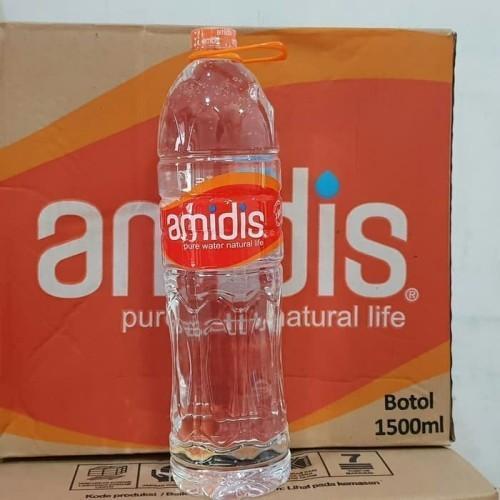 Jual AIR MINERAL AMIDIS BOTOL 1500 ML PER DUS ISI 12 PCS - Jakarta ...