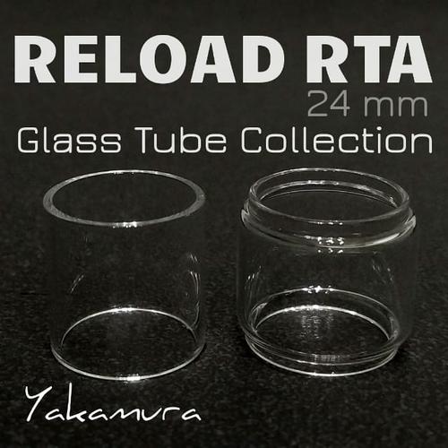 Jual Tabung Kaca Reload RTA 24 Glass Tube Reload RTA v1 yakamura ...