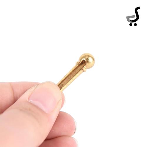 Jual Pin Bridge Besi Gitar Akustik (6 PCS) Folk Guitar GP-03 Emas Gold ...