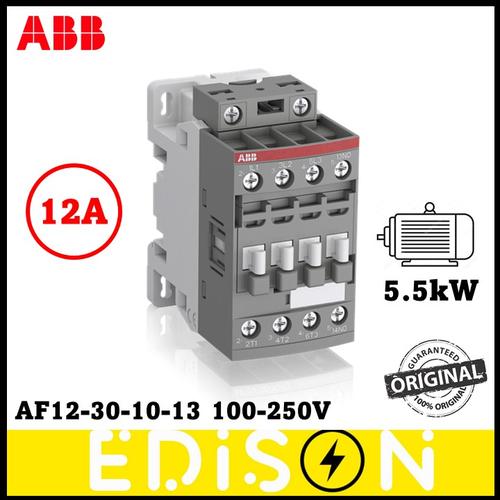 Jual ABB Contactor Kontaktor AC/DC AF12-30-10-13 100-250V 1SBL157001R1310 - Jakarta Barat ...