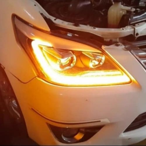Jual Headlamp Grand innova 2012 - 2015 - light bar sequential + bohlam ...