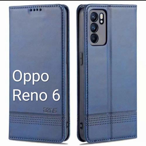 Jual Oppo Reno 6 5G / Reno 6 Flip case Dompet Kulit leather ASUS ...