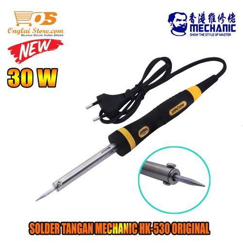 Jual SOLDER TANGAN MECHANIC HK-530 Solder Listrik 30W Soldering Iron ORI - Jakarta Pusat ...