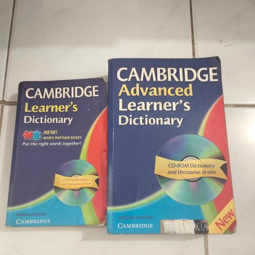 Jual Cambridge Learner's Dictionary dan Cambridge Advanced Learner's ...