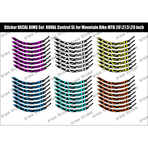 Jual Sticker RIMS sepeda Roval Control SL Mountain Bike MTB Stiker ...