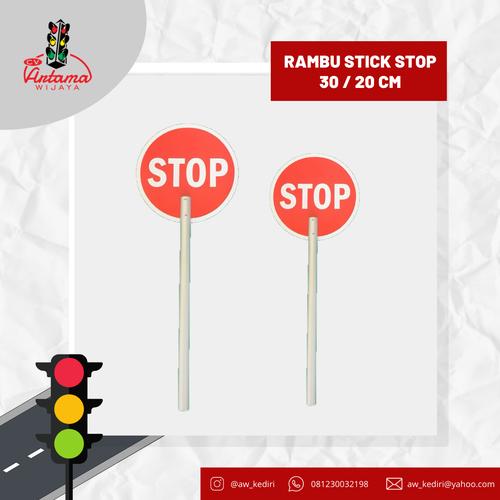 Jual Rambu Stick Stop / Rambu Stop Untuk Penyeberangan / Rambu Security ...