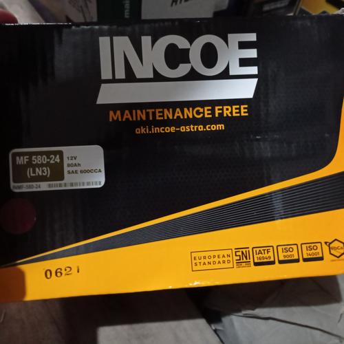 Jual aki mobil incoe MF type 58024 12 volt 80 amper - Jakarta Timur ...