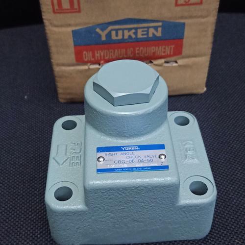 Jual Right Angle Check Valve YUKEN CRG-06-04-50 Pressure; 0,5 MPa JAPAN ...