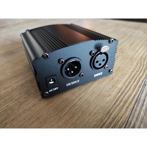 Jual Phantom Power Microphone 1 Channel 48V Supply for Condenser ...