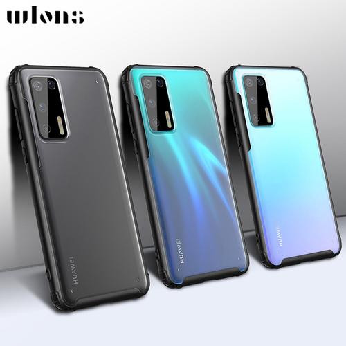 Jual HUAWEI P40 TRITONE SERIES HARD SOFT CASE MATTE CLEAR COVER CASING - BLACK, HUAWEI P40 ...