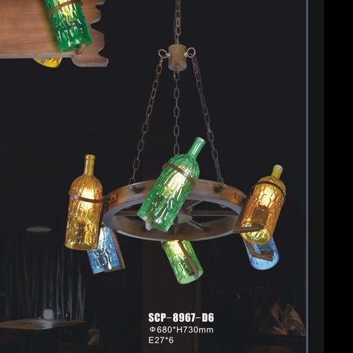 Jual Lampu Gantung Hias Retro Botol & Kayu SCP 8967-D6 - Jakarta Utara ...