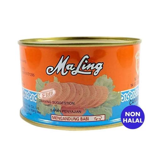 Jual Maling Pork Luncheon Meat Kaleng 397gr FYF (Daging Ham Babi Kaleng ...