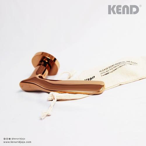 Jual Lever Handle Kend HRE 85.526 GL Satin - LHTR brass Gold - Gagang ...