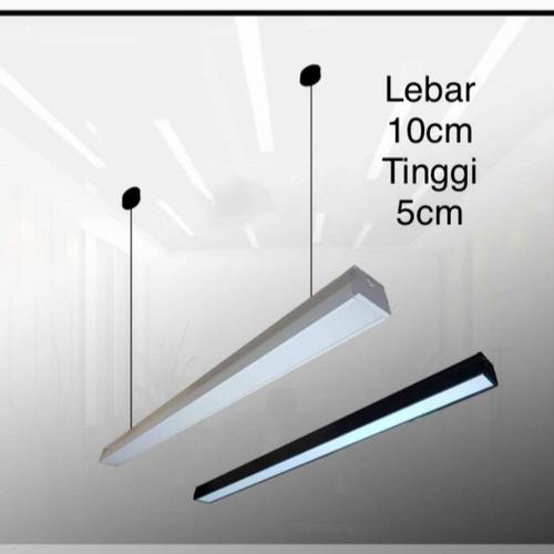 Jual Lampu Gantung LED/Hanging Lamp/Lampu Office/ Lampu Balok Gantung ...