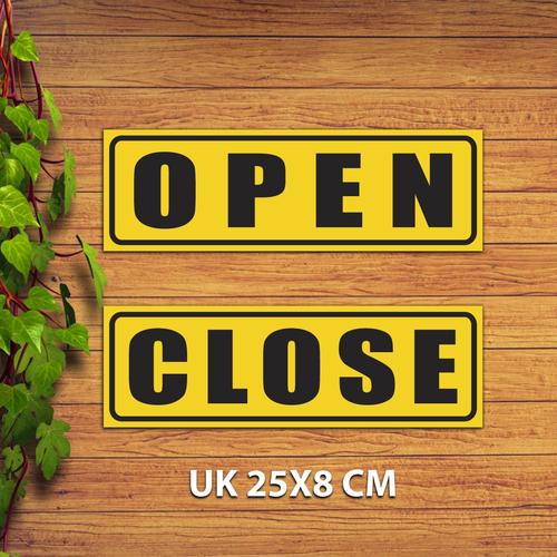 Jual STIKER OPEN DAN CLOSE - open - Jakarta Pusat - MEDIACETAK | Tokopedia