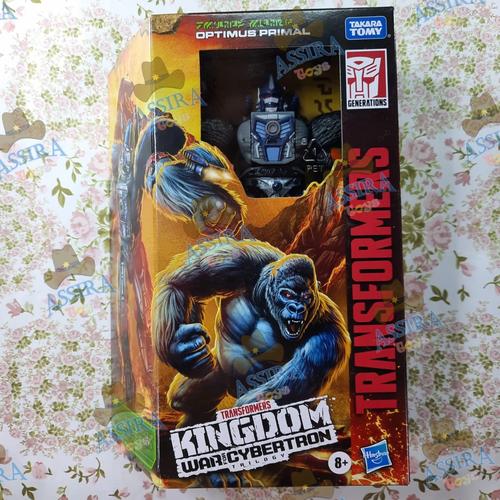 Jual Transformers Kingdom Primal Gorilla Optimus Prime Beast Wars ORI ...