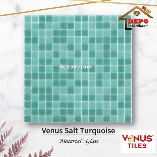 Jual Mozaik Kaca Venus Mosaico Salt Turquoise - Mosaic Mosaik Kolam ...