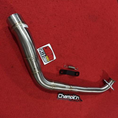 Jual Pipa Header Kit Leher Knalpot Inlet 54mm Drake R9 All New Aerox ...