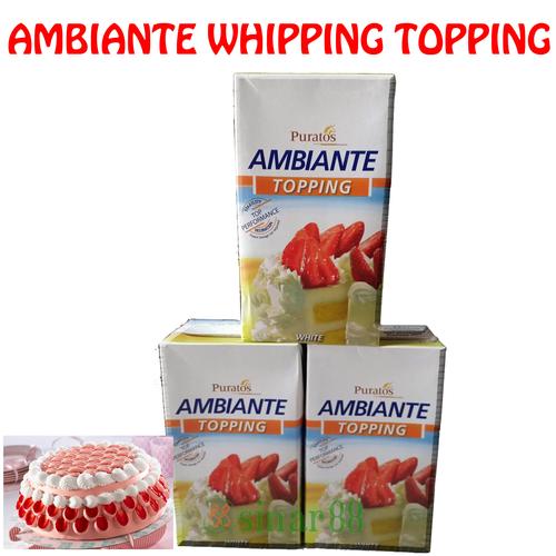 Jual Ambiante Whipped Cream Topping - Kota Balikpapan - Sinar88 Baking ...