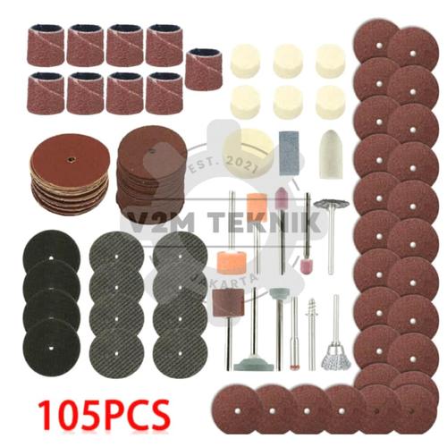 Jual Mata Gerinda Mini Set - Mata Diamond Mini Grinder Set 105 Pcs ...