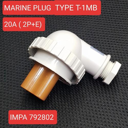 Jual MARINE PLUG 20A ( 2P+E) IMPA 792802 TYPE: L - Jakarta Barat - Mega ...