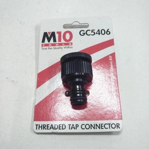 Jual M10 Threaded Tap Connector 1/2"x 3/4" ( GC5406) Sabungan Selang ...