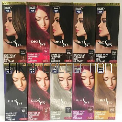 Jual Diosys Cat Pewarna Rambut Permanen Dan Penetral (Bleaching) 100 ML ...