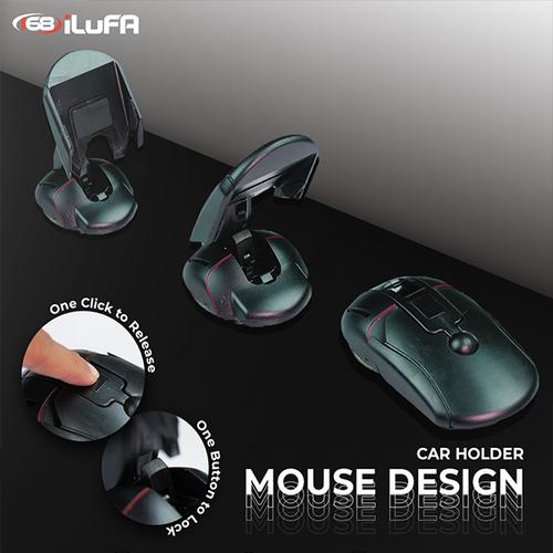 Jual Car Holder Lipat Mouse / Pegangan Hp Di Kaca Mobil Dan Dashboard ...