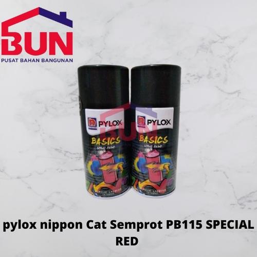 Jual Cat Semprot Pylox / Pilox / Pylox Basic PB 115 Special Red 300 cc ...