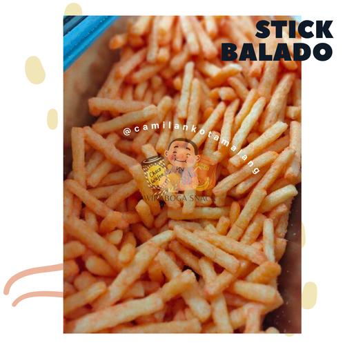 Jual STICK BALADO PEDAS/ jajanan-cemilan-snack enak 200gr - Keju 200g ...
