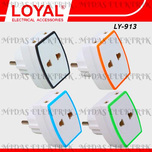Jual Steker T Multi Colokan Cabang 3 Lubang Socket Soket Mirip Broco ...