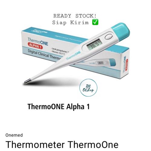 Jual Thermometer Ukur Suhu Tubuh Onemed ONE MED ThermoOne Alpha Alat ...