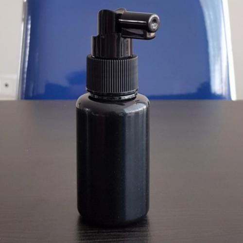 Jual botol nasal spray 70ml untuk semprot hidung strong acid - Hitam ...