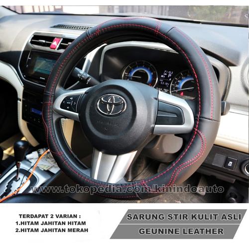 Jual Sarung Stir / Cover Stir Kulit Asli Universal All New Avanza ...