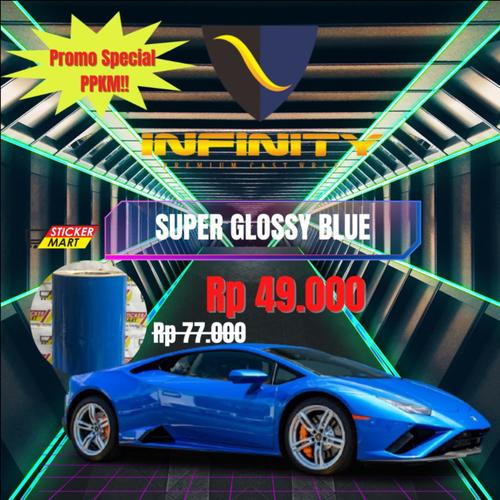 Jual Sticker wrap mobil motor super glossy/doff varian warna premium ...