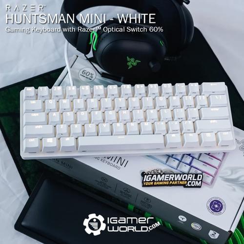 Jual Razer Huntsman Mini White 60% Optical Gaming Keyboard - Linear ...