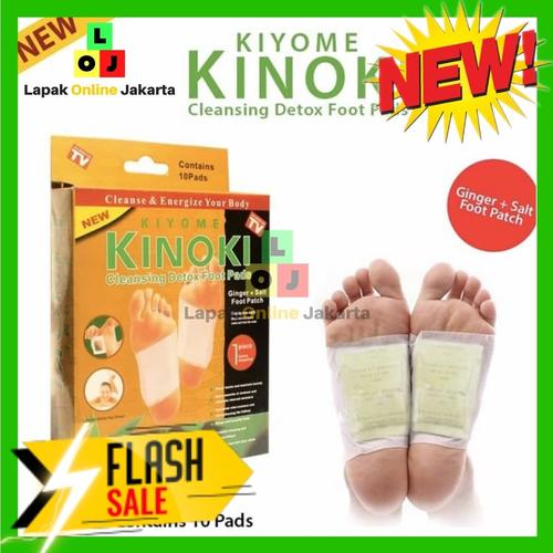 Jual Kinoki Gold Koyo Kaki Penyedot Racun Asam Urat Detox Asli 1 BOX ...