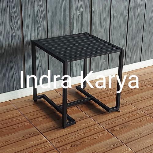 Jual Meja taman / meja teras besi model tinggi - Hitam - Kota Salatiga ...