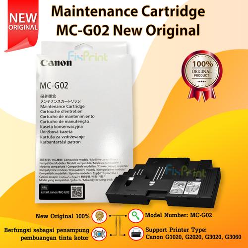 Jual Maintenance Cartridge MC-G02 Canon G1020 G2020 G3020 G3060 G4020 ...