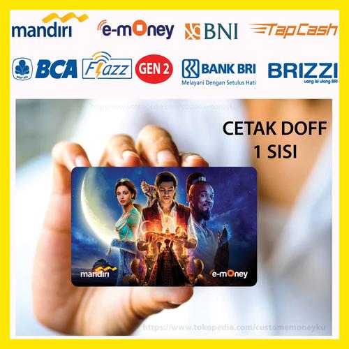 Jual KARTU EMONEY MANDIRI BCA GEN 2 BNI BRI MOVIE ALADDIN DISNEY ...