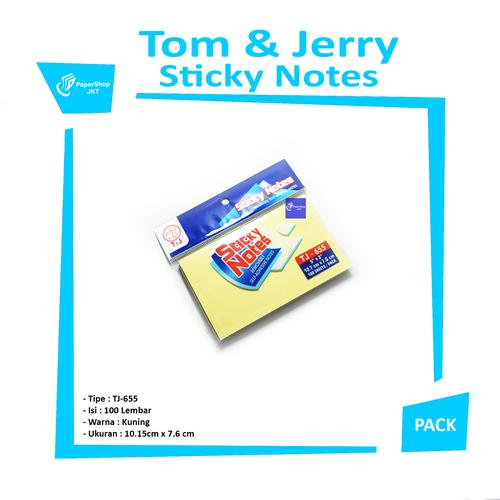 Jual TOM & JERRY Sticky Notes Kuning TJ-655 [ PAD ] - Jakarta Utara ...